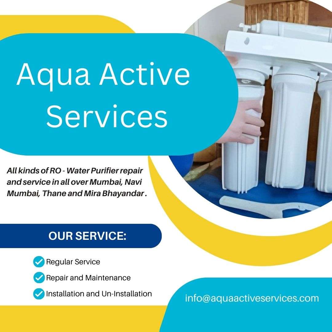 RO - Water Purifier Repair and Service - Aqua Active Services